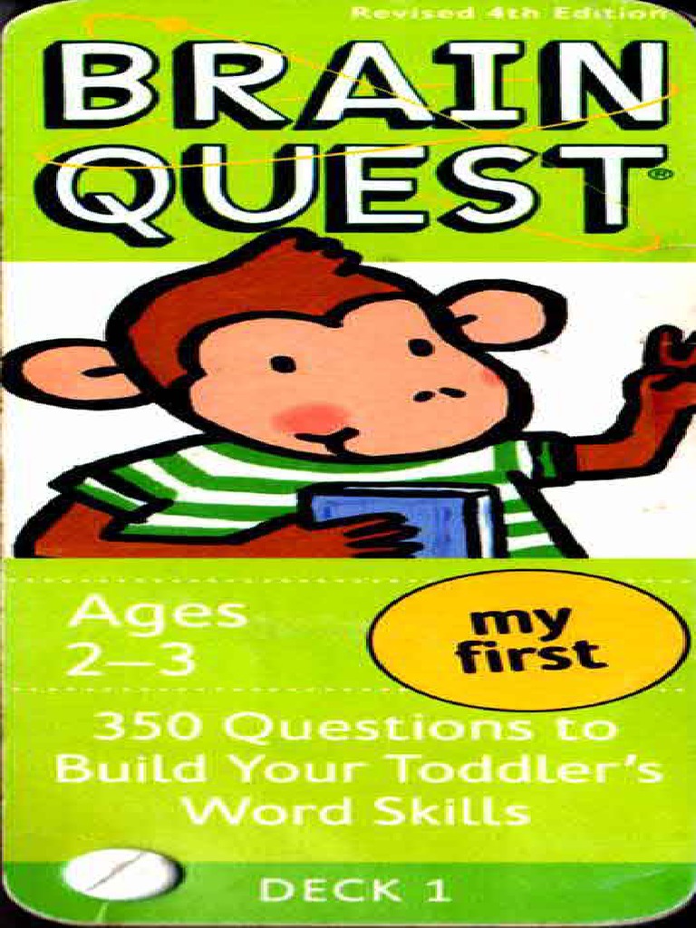 Brain Quest Ages 2-3 Cards | PDF
