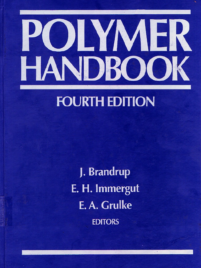 Brandru, Et Al - Polymer Handbook PDF | PDF | Polymers | Polymerization