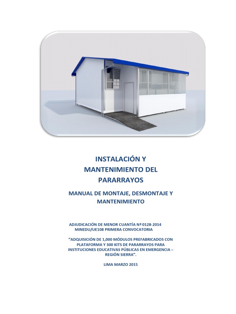 Manual Pararrayos PDF | PDF | Tierra | Electricidad