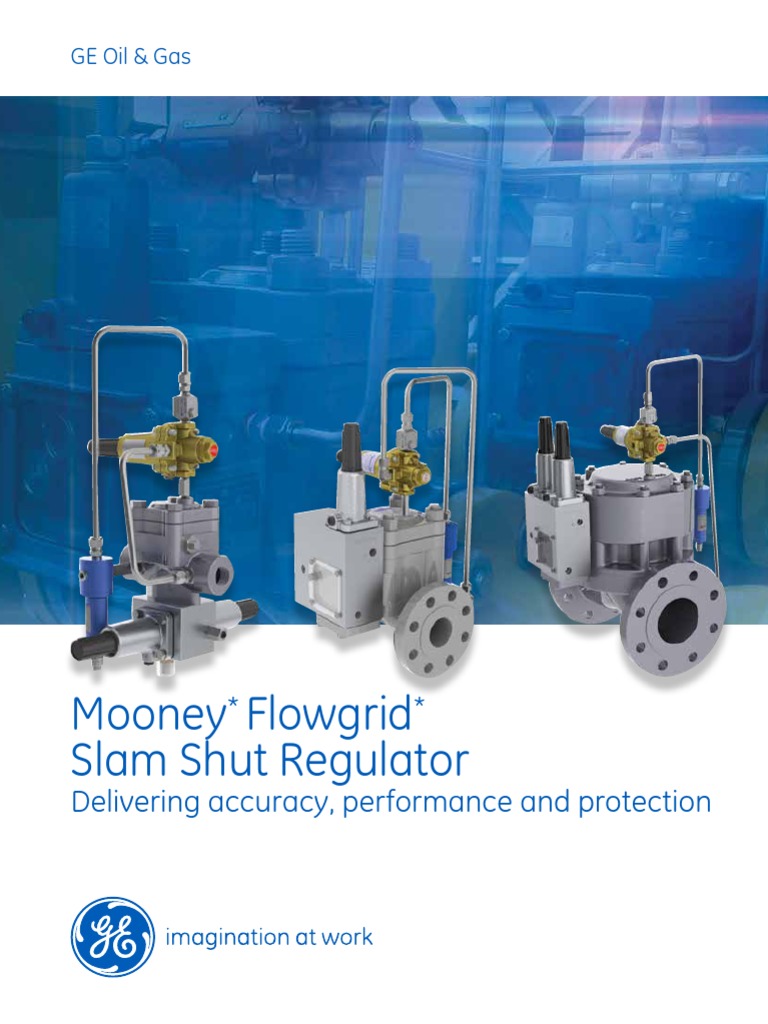 Mooney Flowgrid Slam Shut Regulator Pdf Valve Manufactured Goods