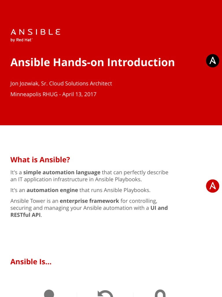 Ansible Hands On Introduction | PDF | World Wide Web | Internet & Web