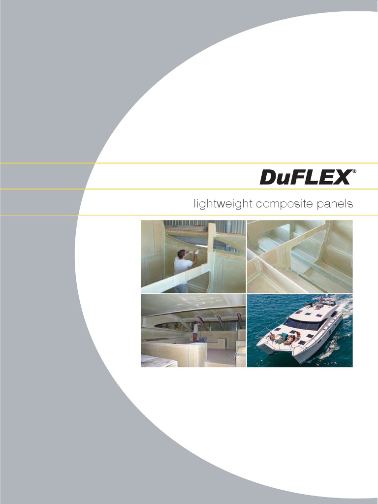 DuFlex, Lightweight Composite Panels | PDF | Plywood | Composite Material