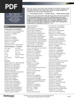 C1-C2 Vocabulary List | PDF