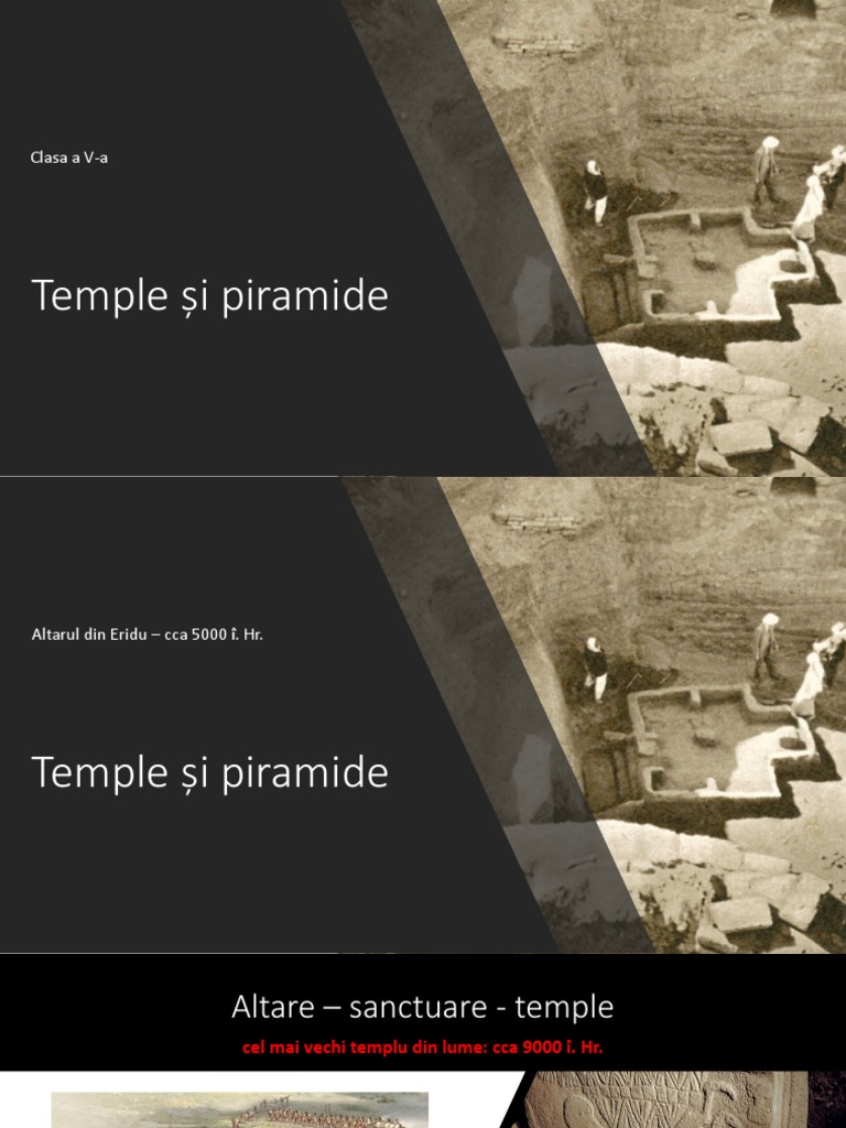 Temple Și Piramide | PDF