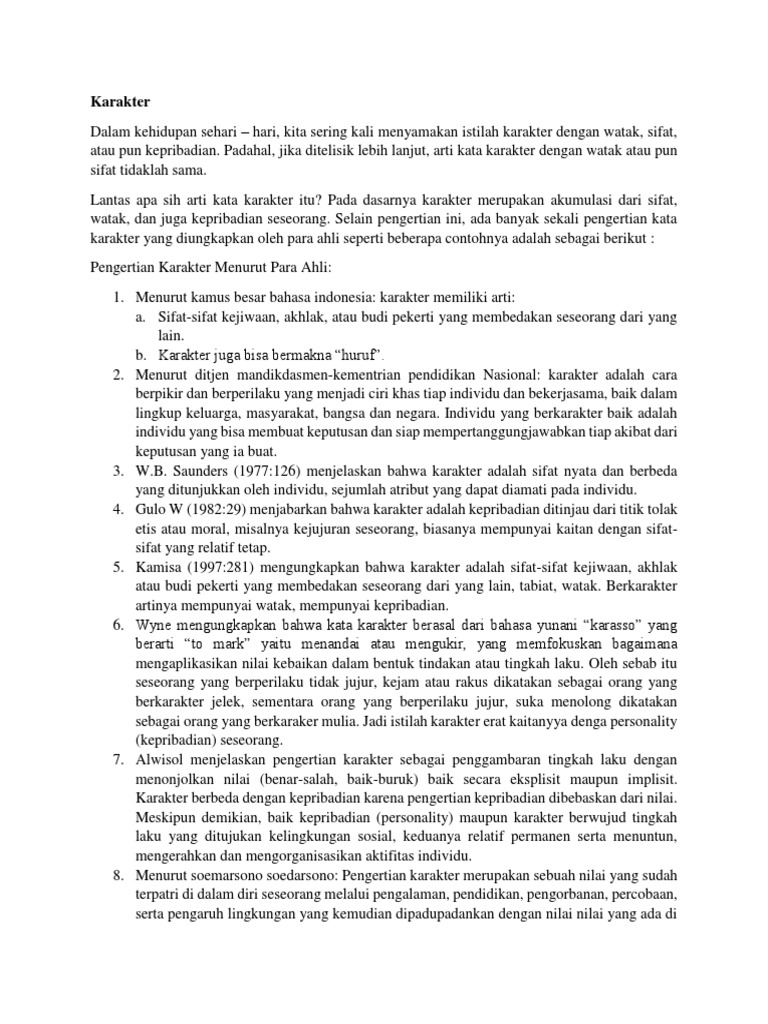 Karak Ter | PDF | Sains & Matematika