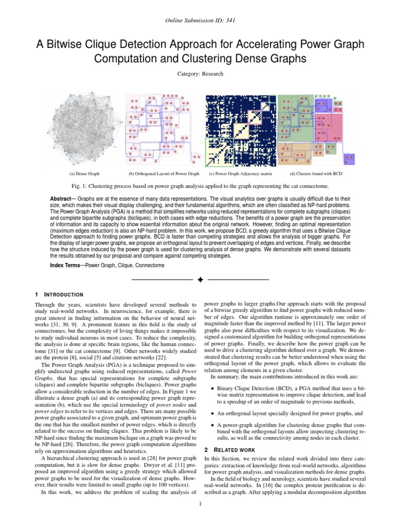 Paper 341 | PDF | Vertex (Graph Theory) | Cluster Analysis