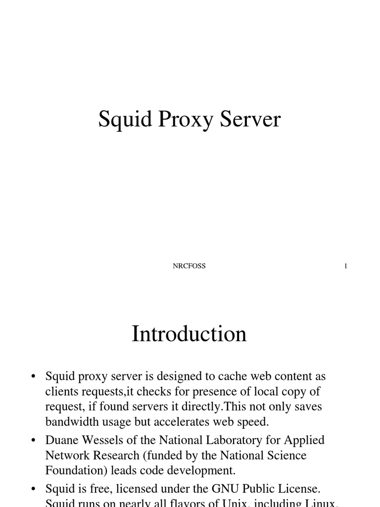 Squid Proxy Server | Download Free PDF | Proxy Server | Computer ...