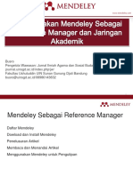 Panduan Mendeley untuk Akademisi | PDF