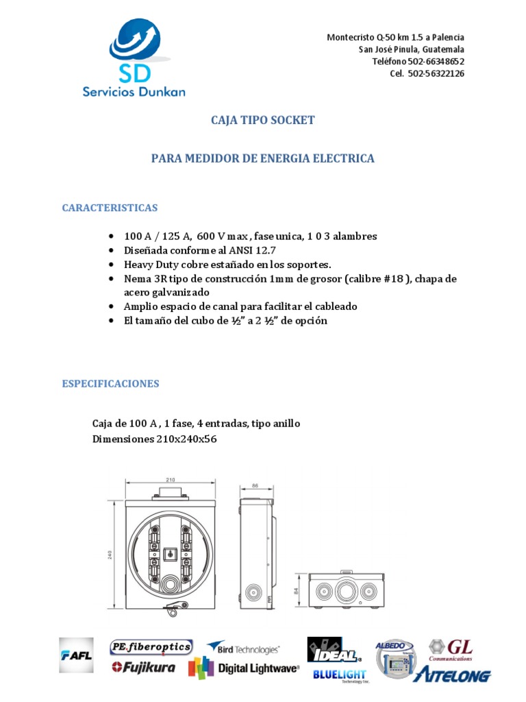 Brochure Caja Soket | PDF