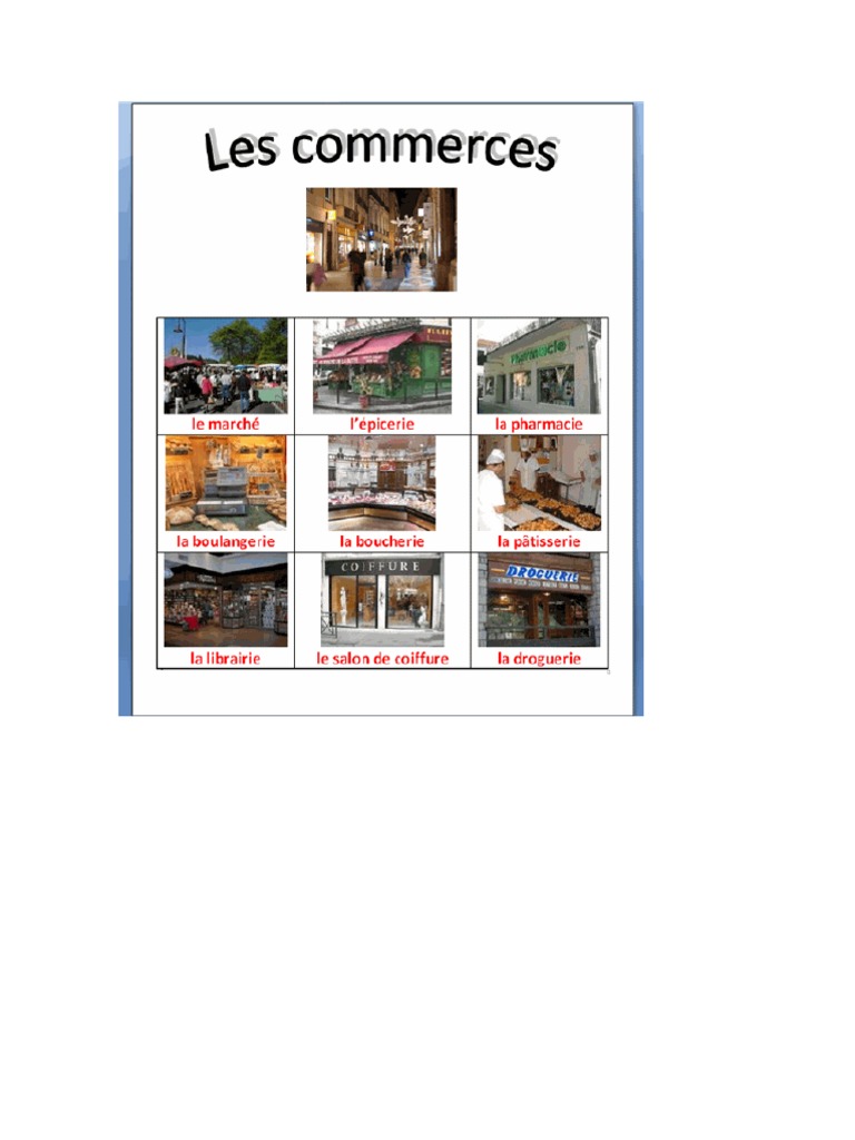 Les Commerces | PDF