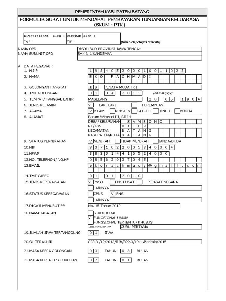 Blangko Skum | PDF