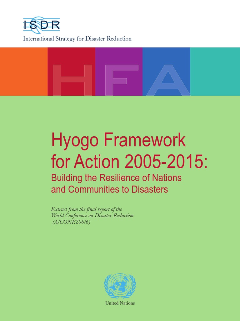 Hyogo Framework For Action | PDF | Disaster Risk Reduction | Emergency ...