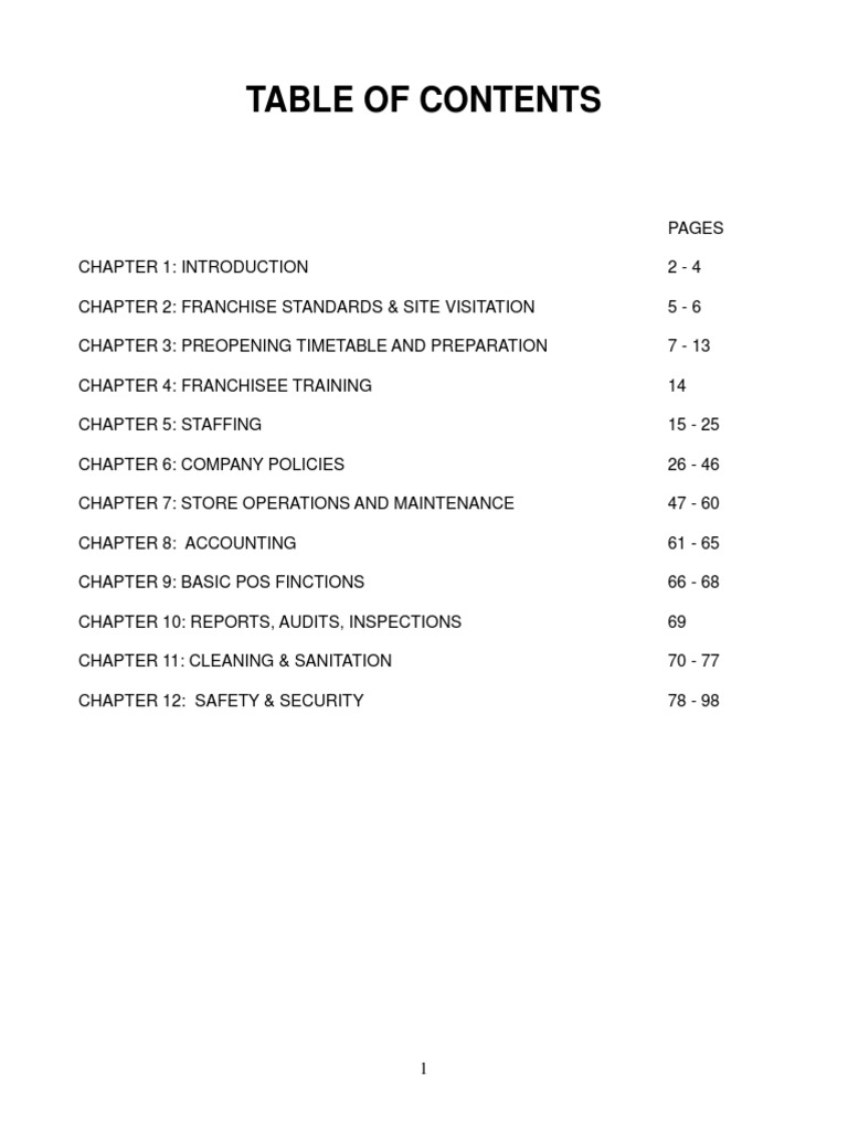 Franchise Operations-Manual-0613.pdf | Trade Name | Employment