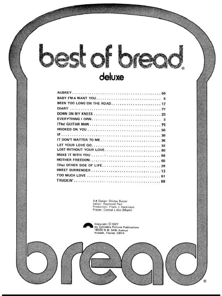 0151 - Bread - Best of Bread PDF | PDF