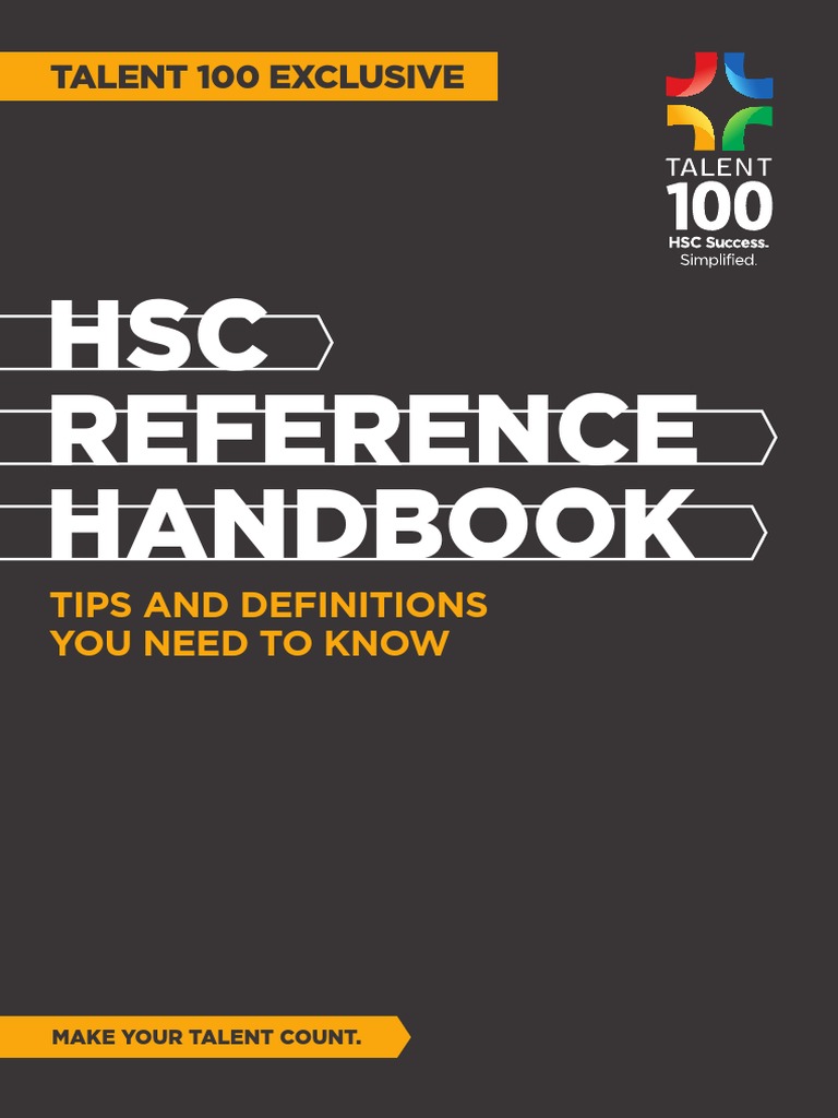 Talent 100 HSC Reference Handbook | PDF | Electron Hole | Question