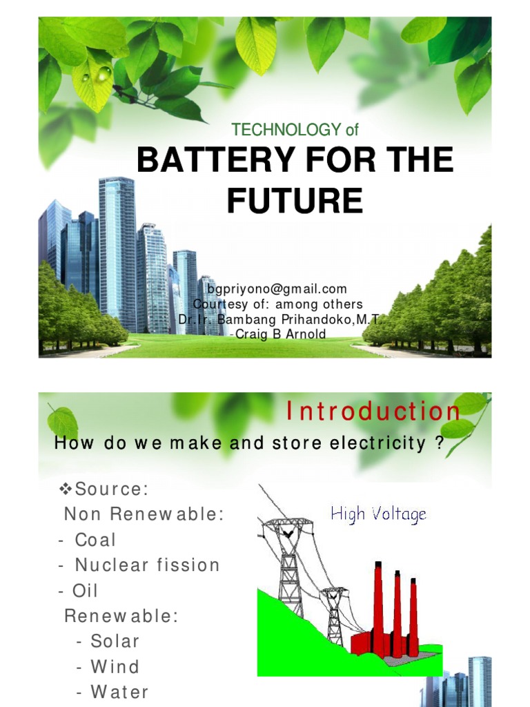 Ebt - Battery Technology | PDF | Lithium Ion Battery | Battery ...