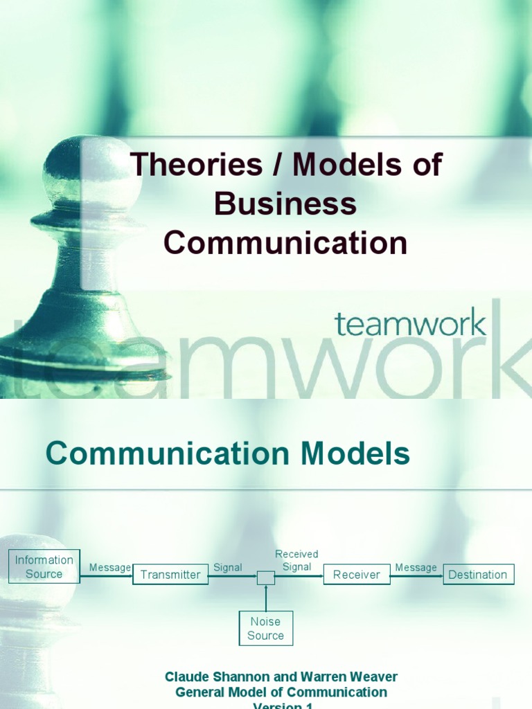 Business Communication Model | PDF | Communication | Psychological Concepts