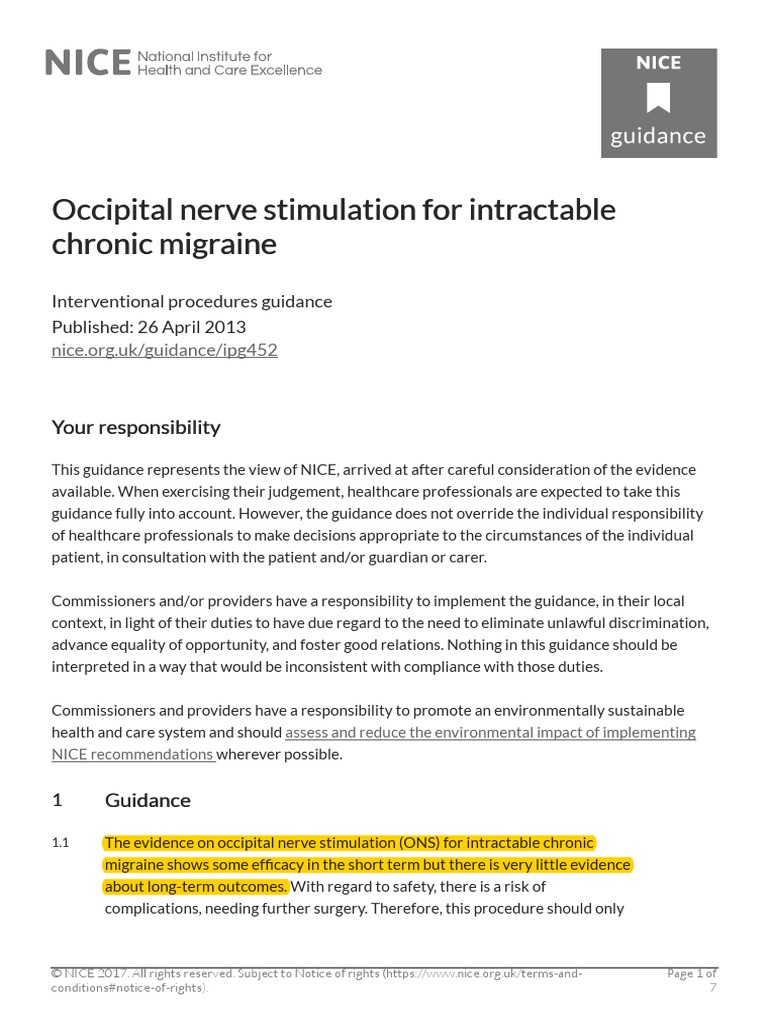 Nice | PDF | Medicine | Health Care