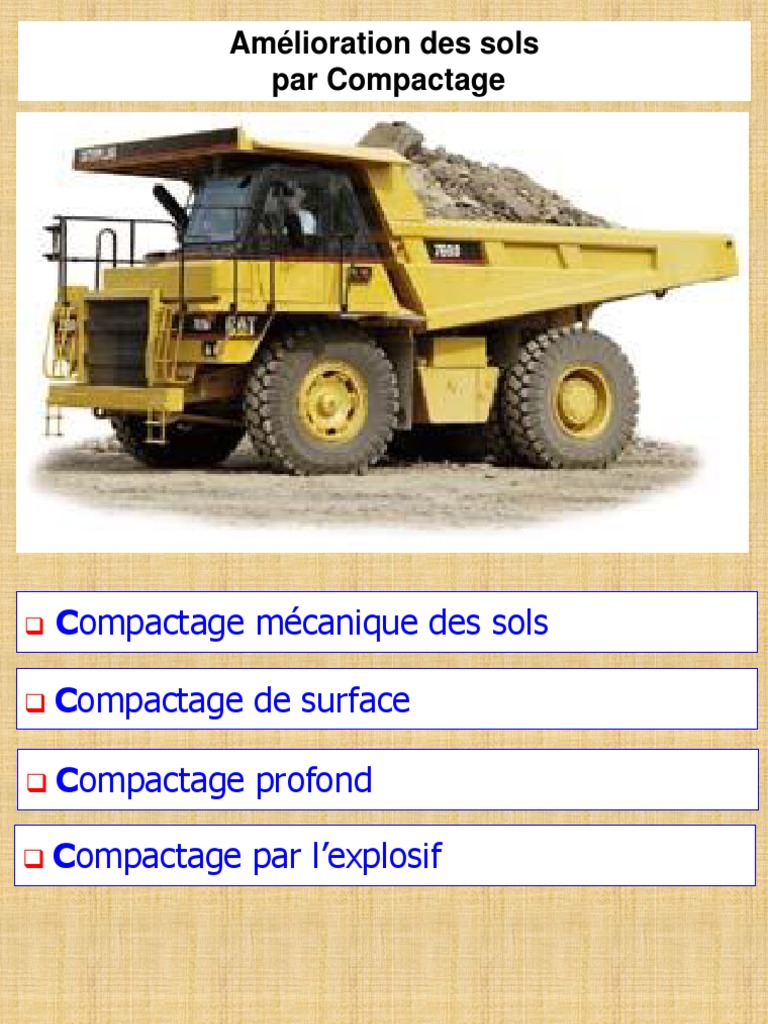 Compactage des sols : méthodes et équipements | PDF | Argile | Sol ...