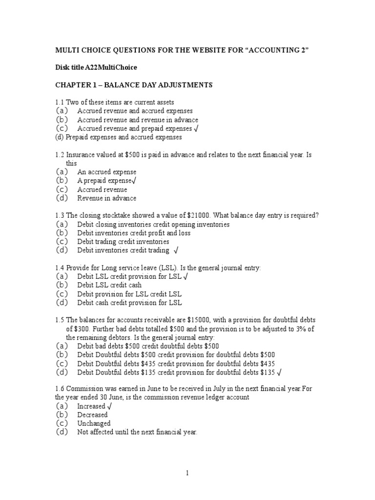 Leave Provision Journal Entry Guide | PDF | Debits And Credits ...