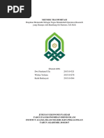 Modified Distribution Method | PDF