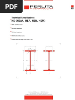 HEA Beam Dimension | PDF