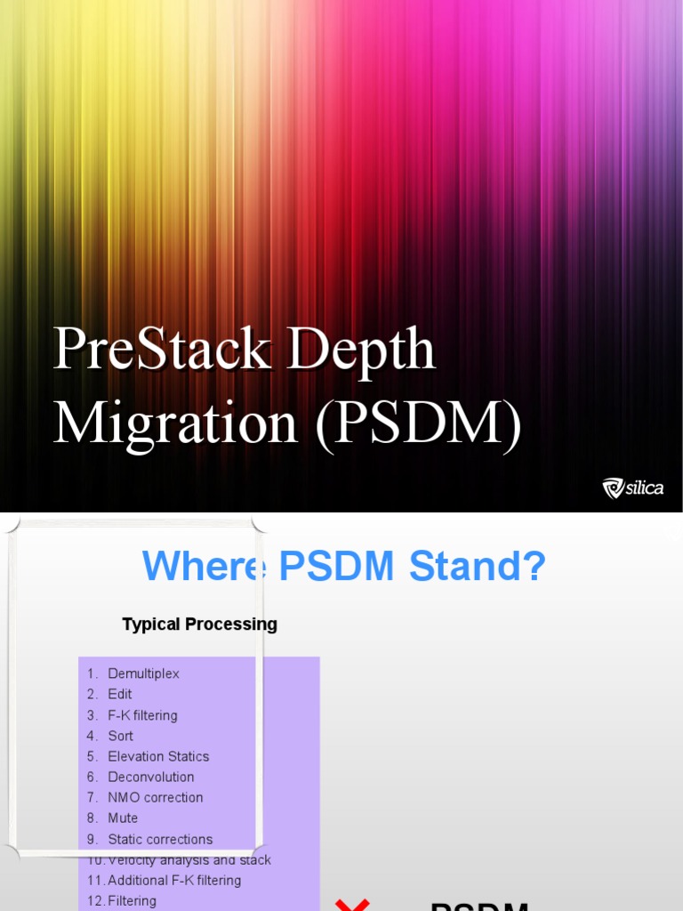 PreStack Depth Migration Shafini's Group | PDF | Reflection Seismology | Reflection (Physics)