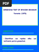 Protocolo STSG | PDF | Pronombre | Sintaxis