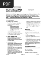 Shell Tellus S2 V 46 - Technical Data Sheet | PDF | Viscosity | Motor Oil