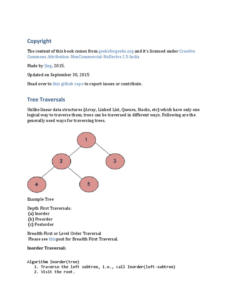 Tree | PDF | Queue (Abstract Data Type) | Applied Mathematics