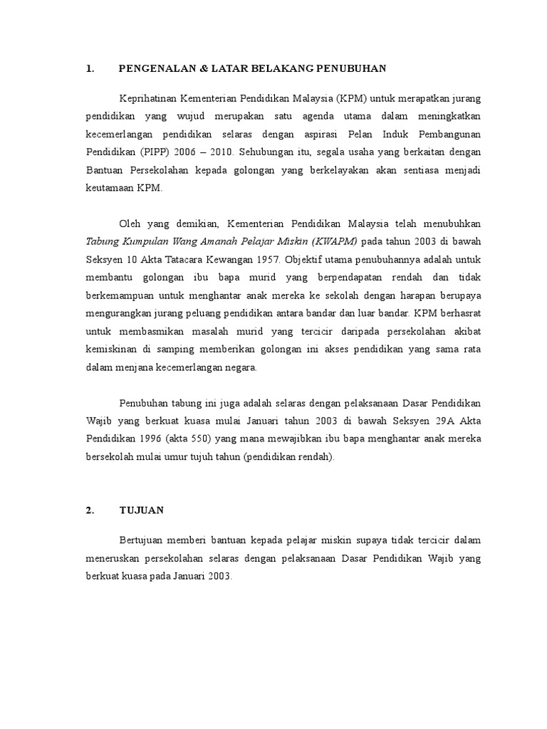 Buku Panduan Kwapm & RMT | PDF