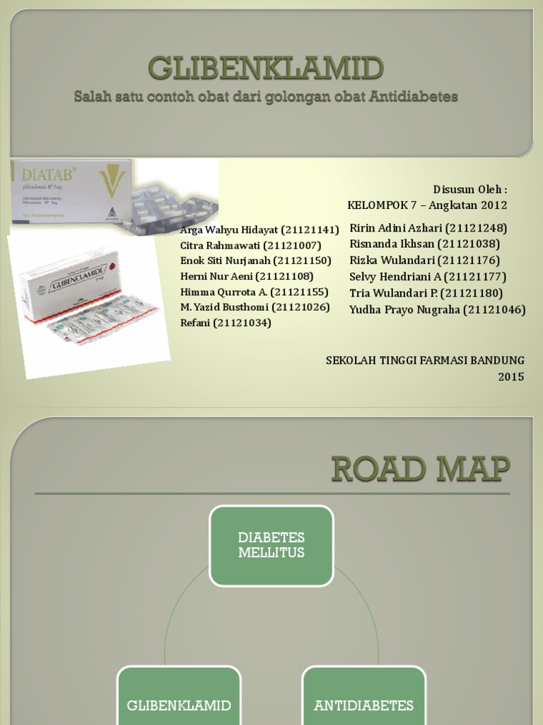 MANFAAT DAN DOSIS GLIBENKLAMID | PDF