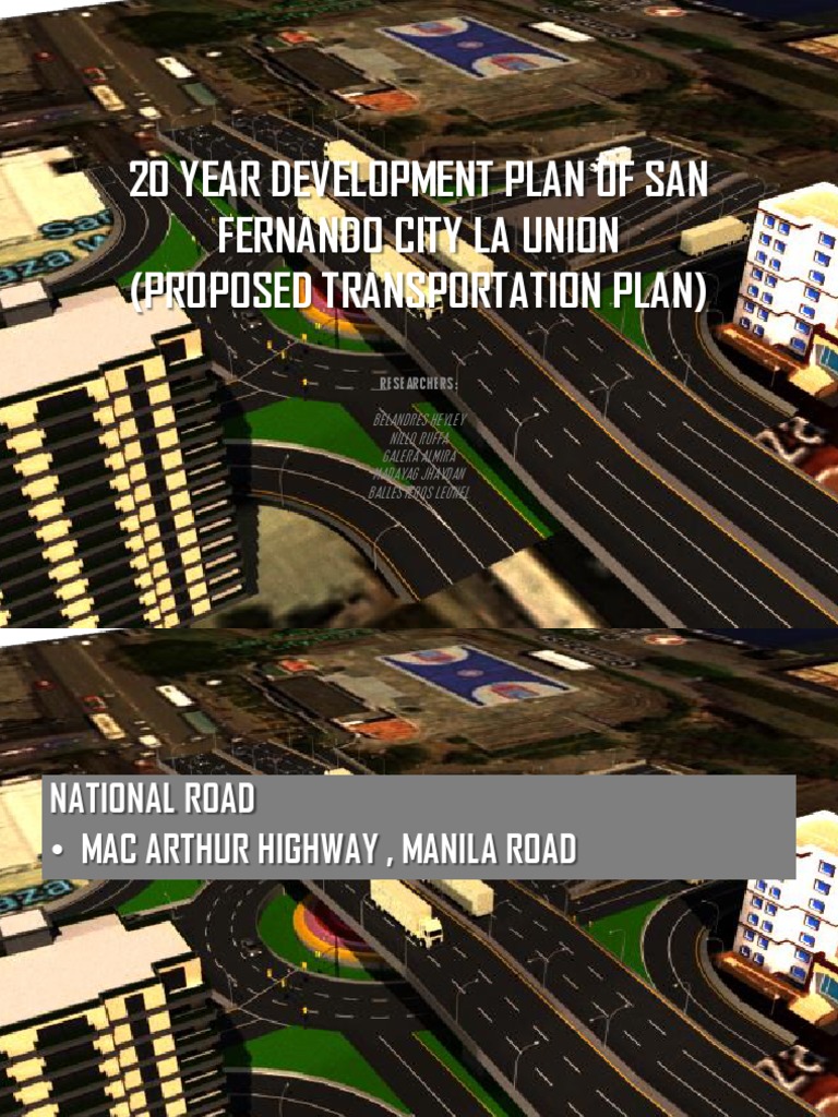 San Fernando City Development Plan | PDF