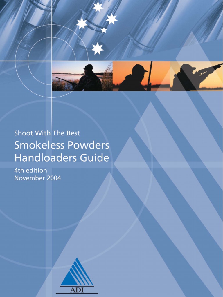 ADI Powder Guide | PDF | Shotgun | Cartridge (Firearms)
