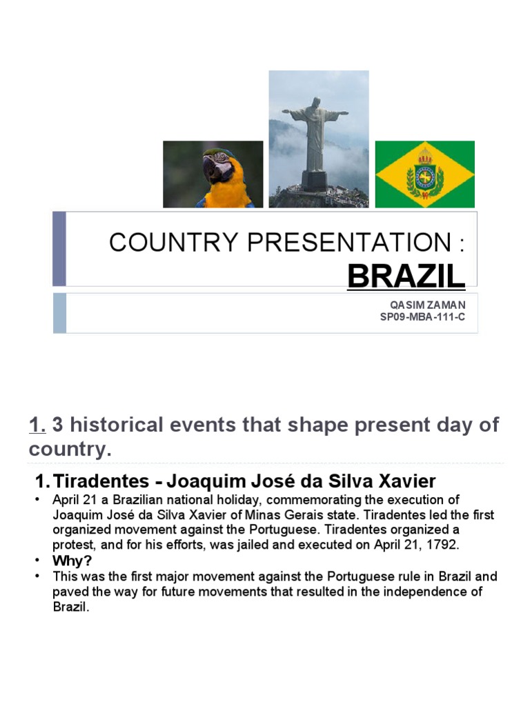 Key Historical Events Shaping Brazil | PDF | Brazil | Economies