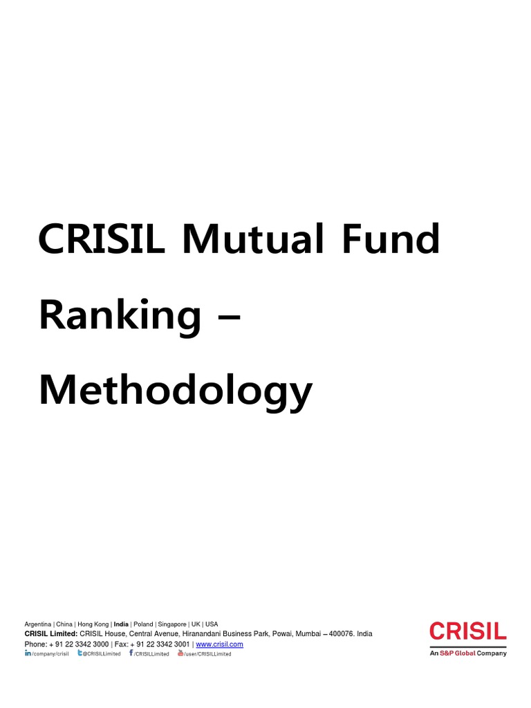 CRISIL Mutual Fund Ranking Guide | PDF | Market Liquidity | Securities ...