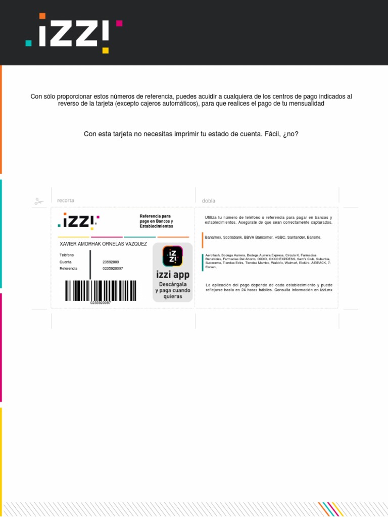 Izzi Card | PDF | Tecnología financiera | Finanzas y dinero