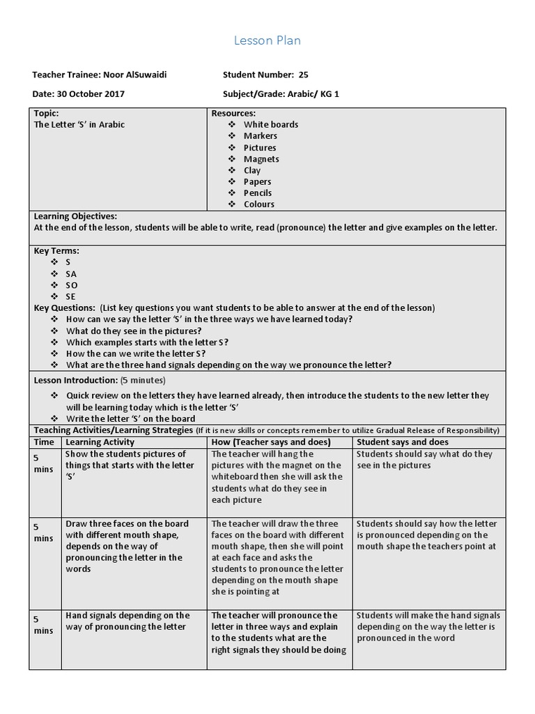 Lessonplan 2 | PDF | Lesson Plan | Epistemology