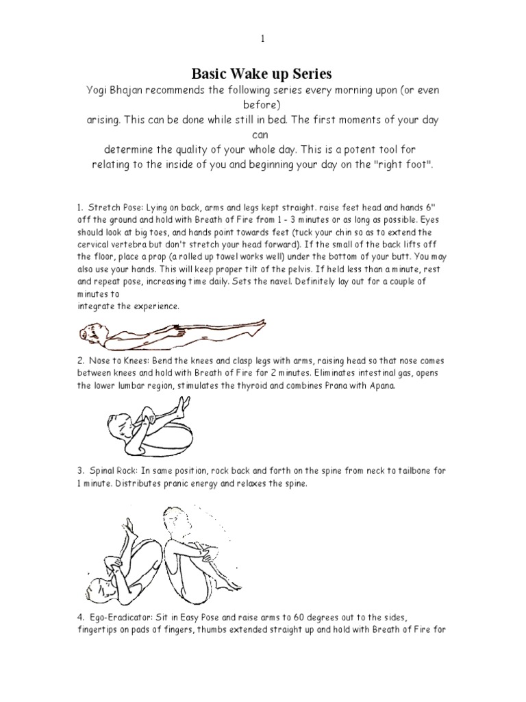 Basic Wake Up Series | PDF