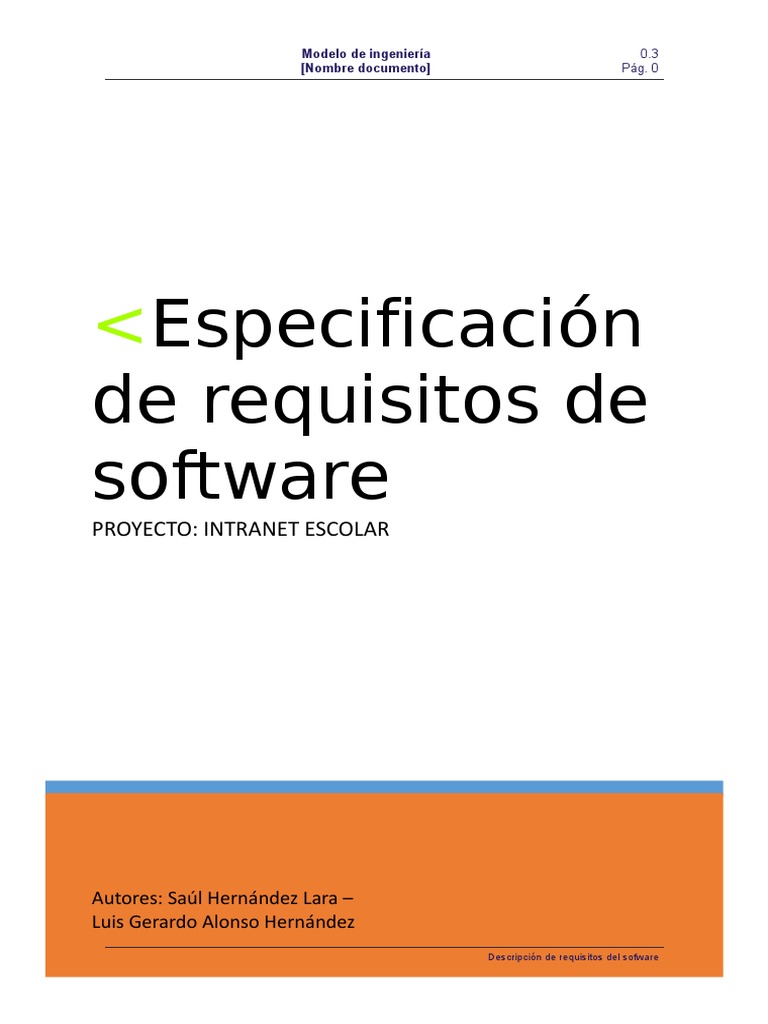 Plantilla REQUISITOS Estándar IEEE 830 IngSoft I | PDF | Mi sql | Contraseña