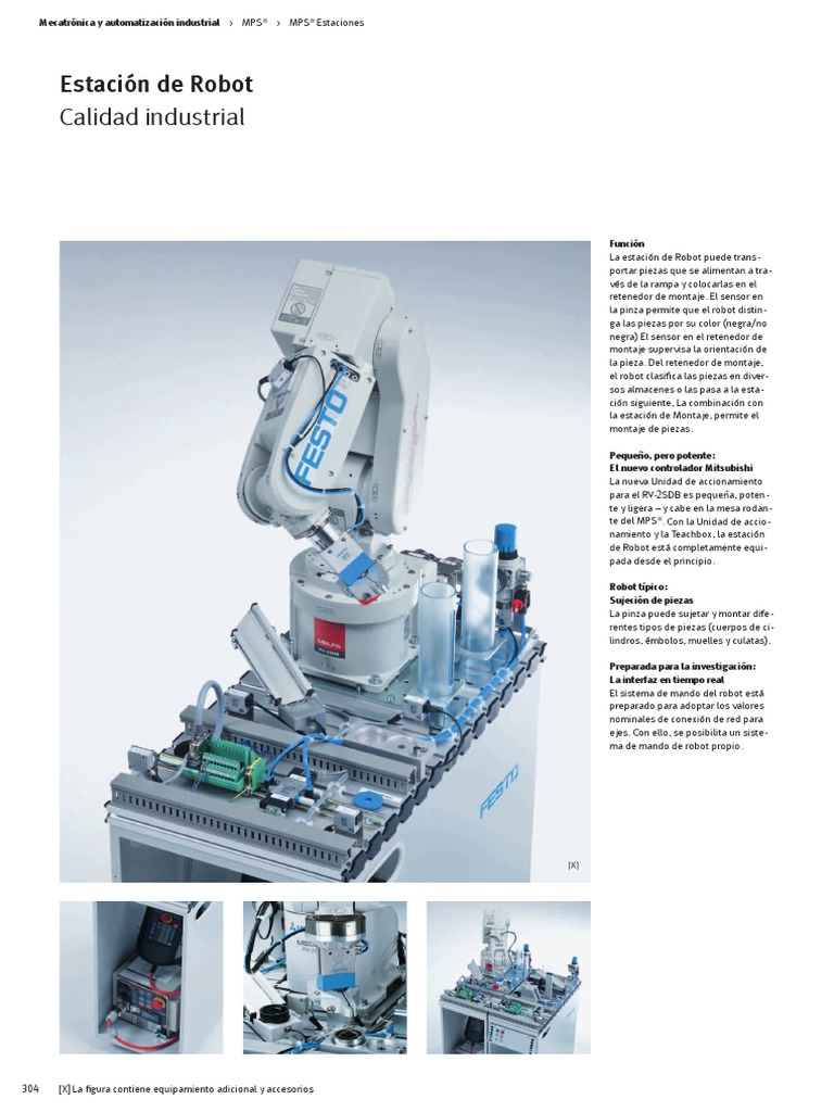 Estacion Robot Estacion Montaje 1 | PDF | Robot | Robótica