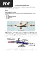 Forces and Principles of Flight Lesson Plan | PDF | Lift (Force) | Flight