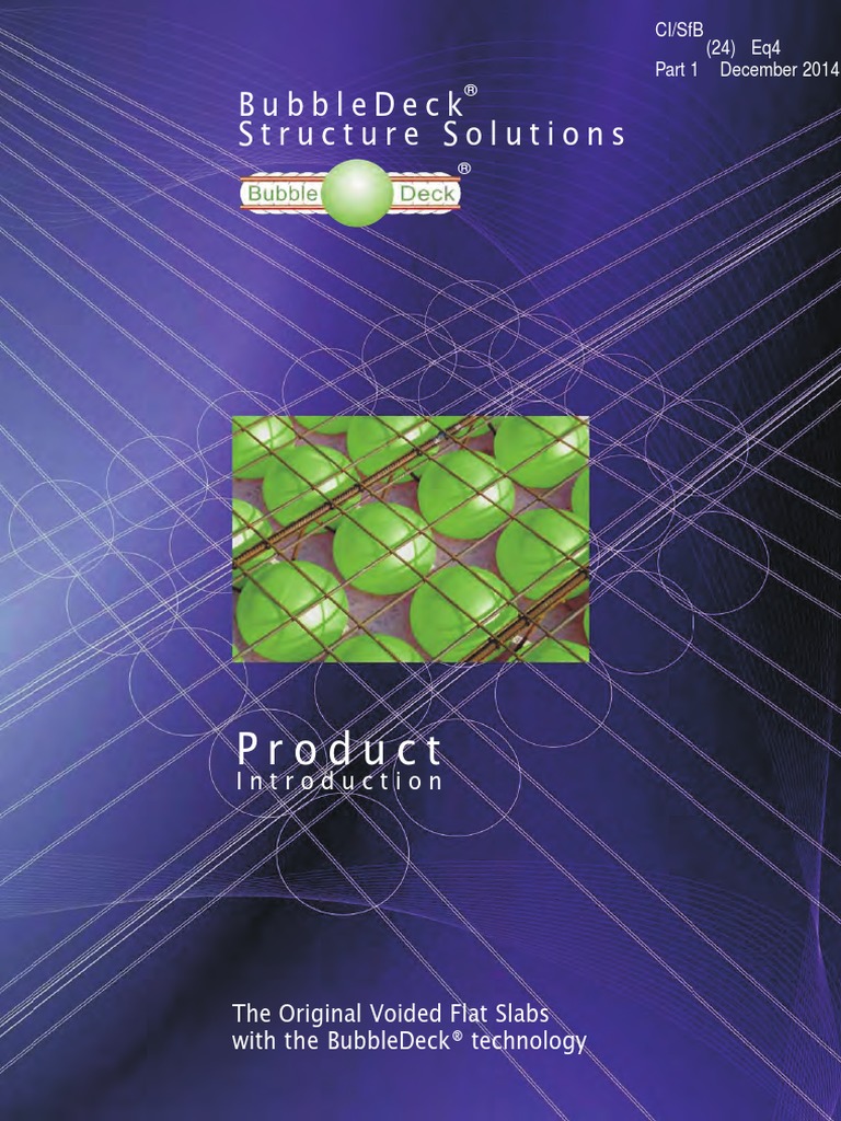 Product: Bubbledeck Structure Solutions | PDF | Concrete | Structural ...