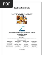 Feasibility Report On Restaurant | PDF | Expense | Restaurants