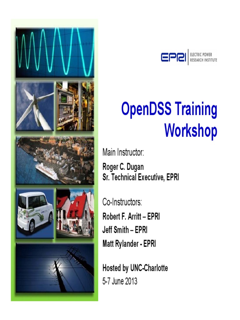 UNCC 2013 Workshop | PDF | Wind Power | Electrical Grid