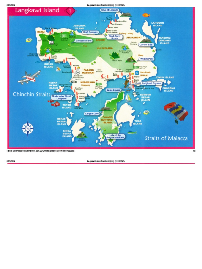 Langkawi Island Travel Map | PDF