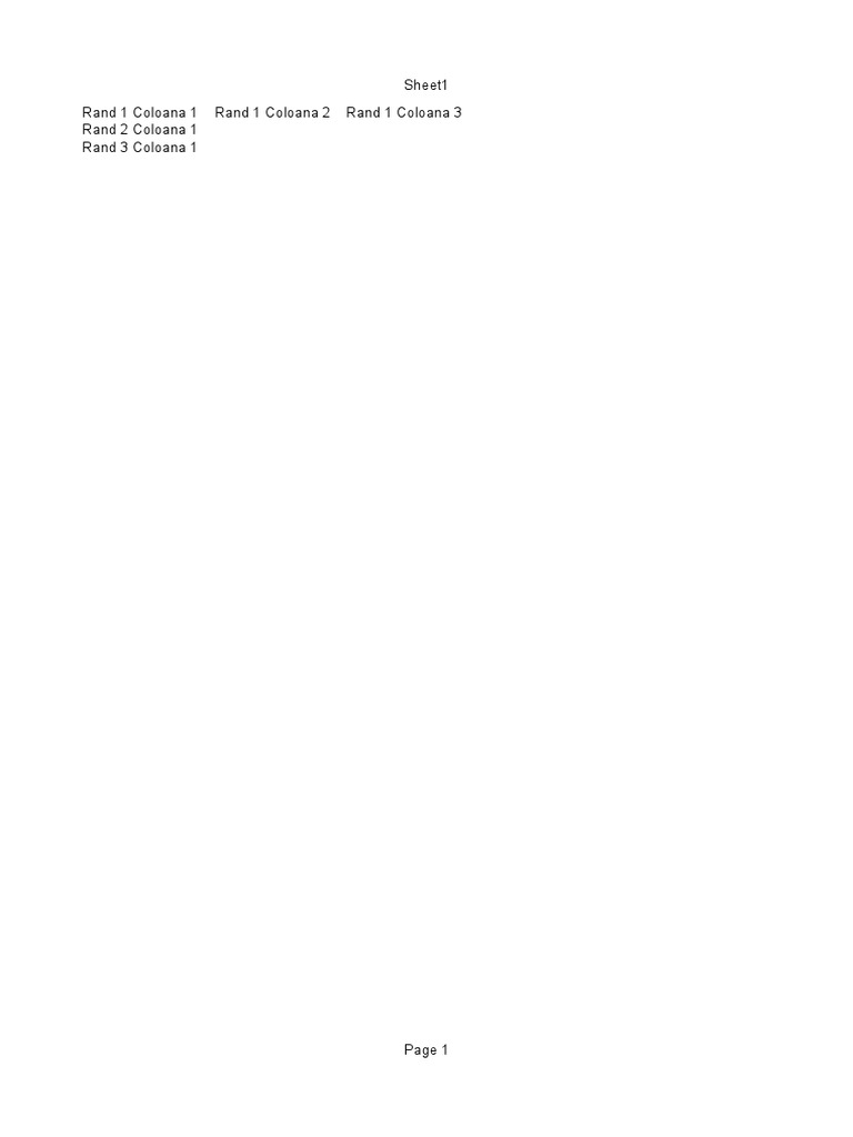 Sheet1 Rand 1 Coloana 1 Rand 1 Coloana 2 Rand 1 Coloana 3 Rand 2 ...