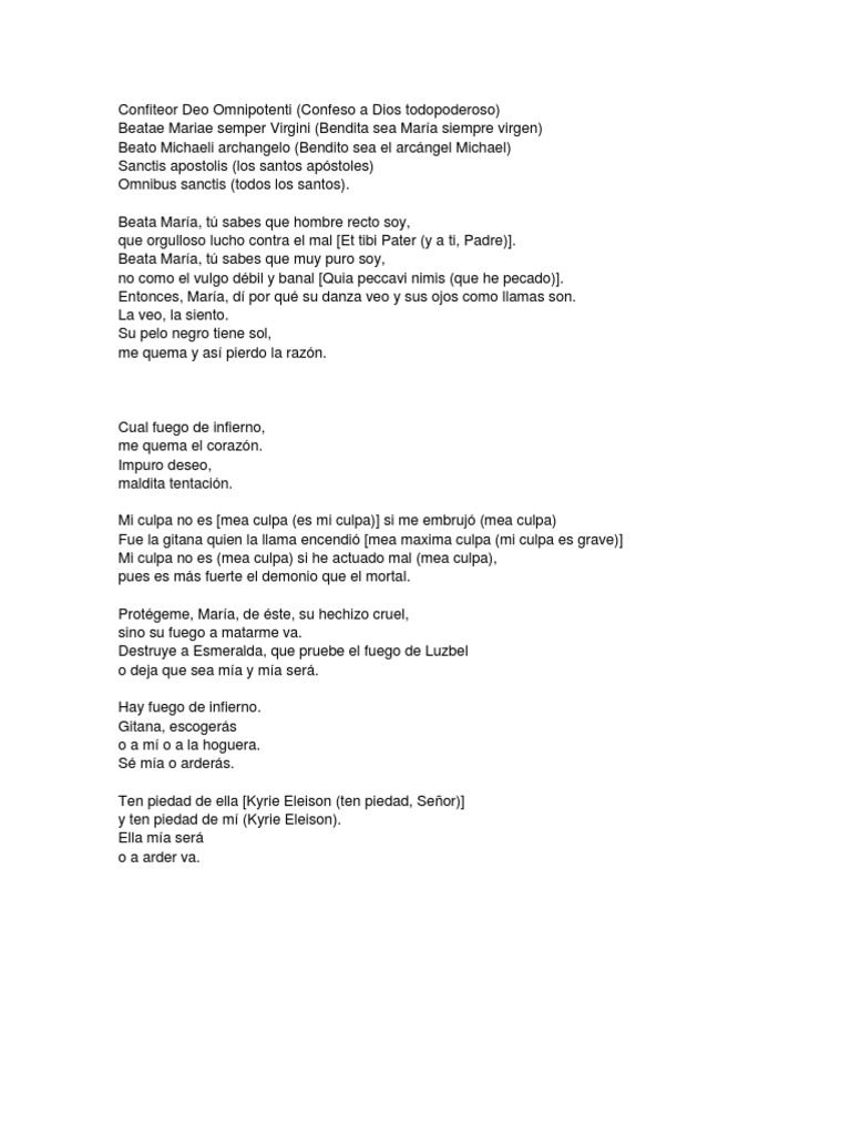 Confiteor Deo Omnipotenti | PDF