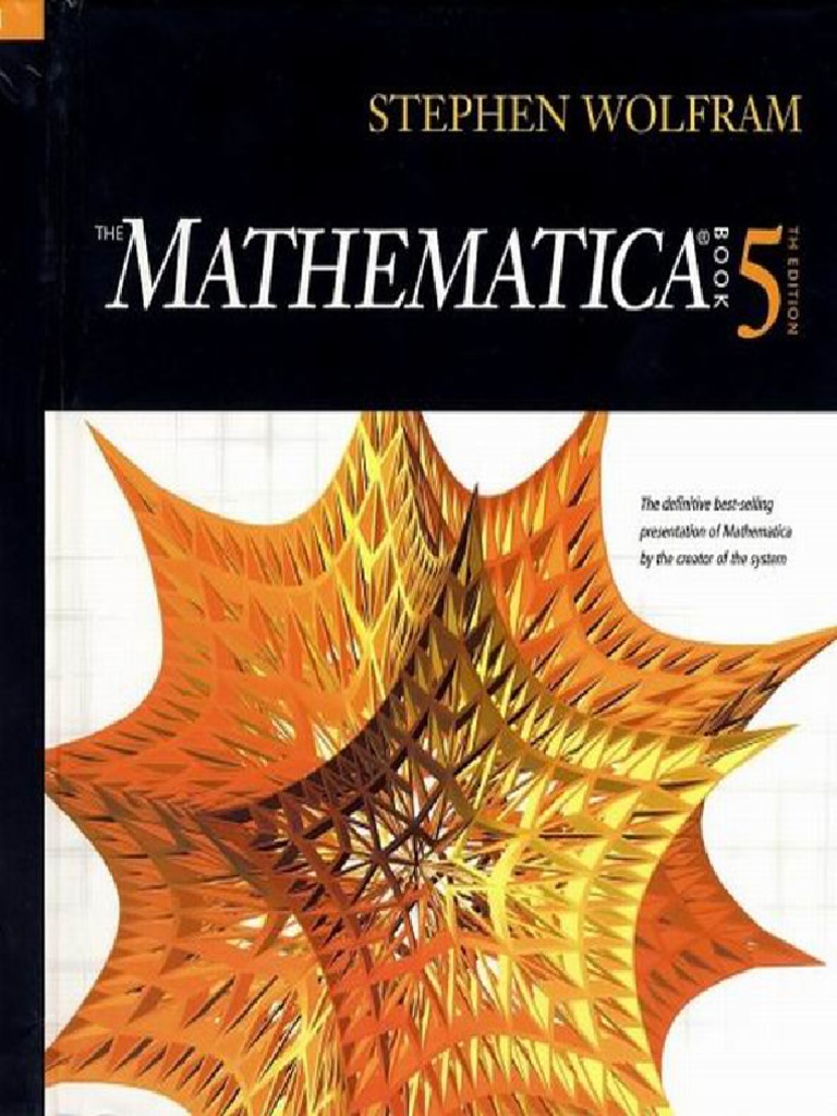 Mathematica The Mathematica® Book 5th Ed Stephen Wolfram 2003 Equations Numerical Analysis