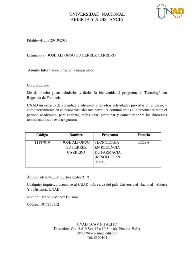 Documento Maestro | PDF